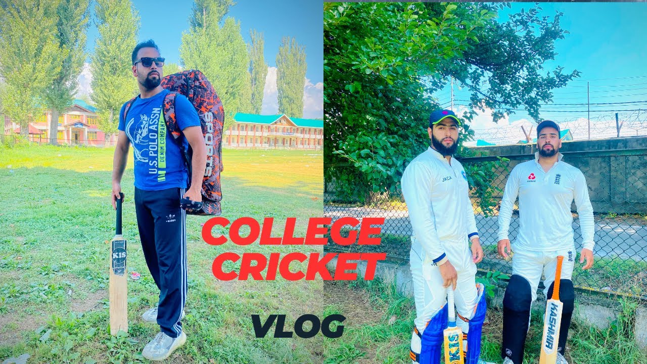 College cricket Vlog / college cricket matches / college cricket ...