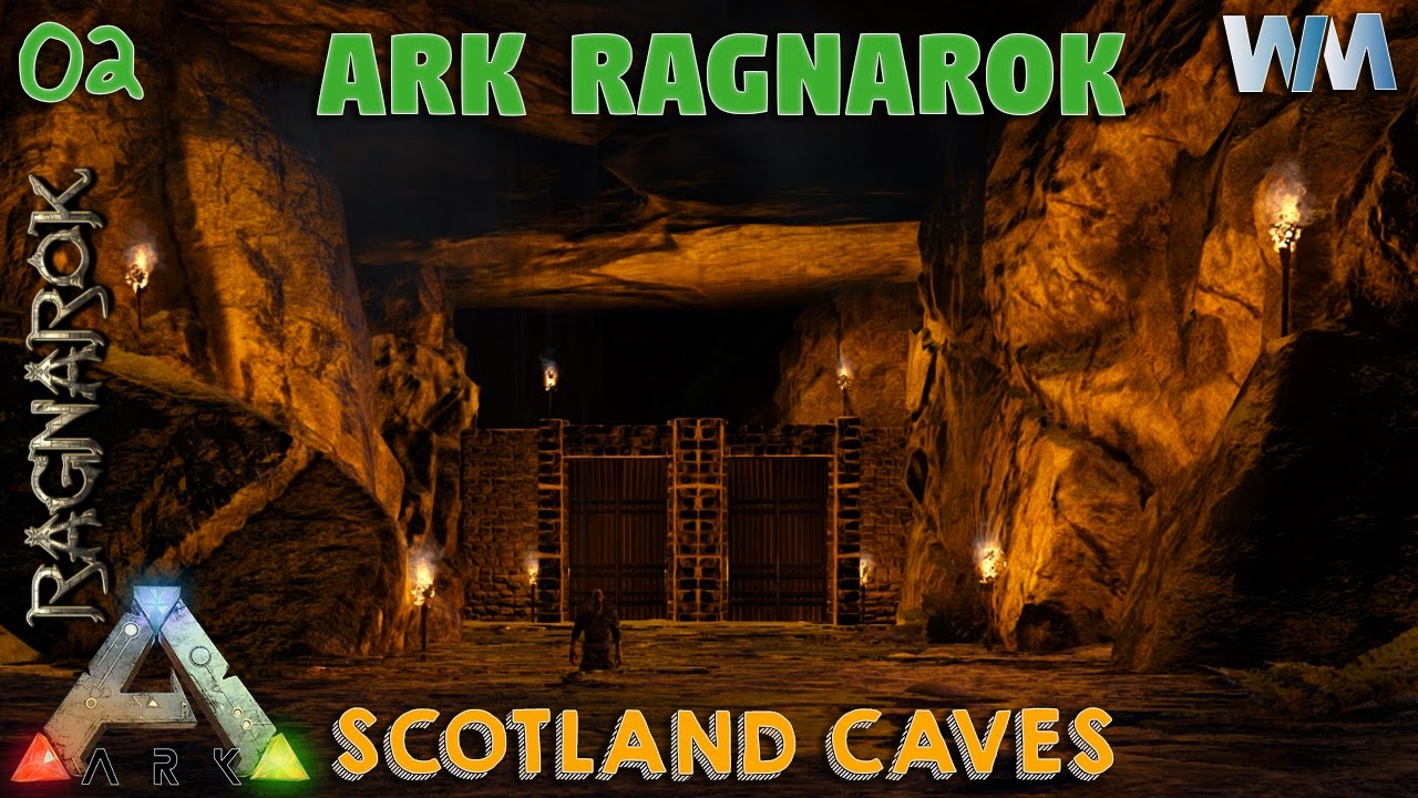 Ark Ragnarok EP02 - Scotland Caves! (IronMine) [Gameplay] - YouTube