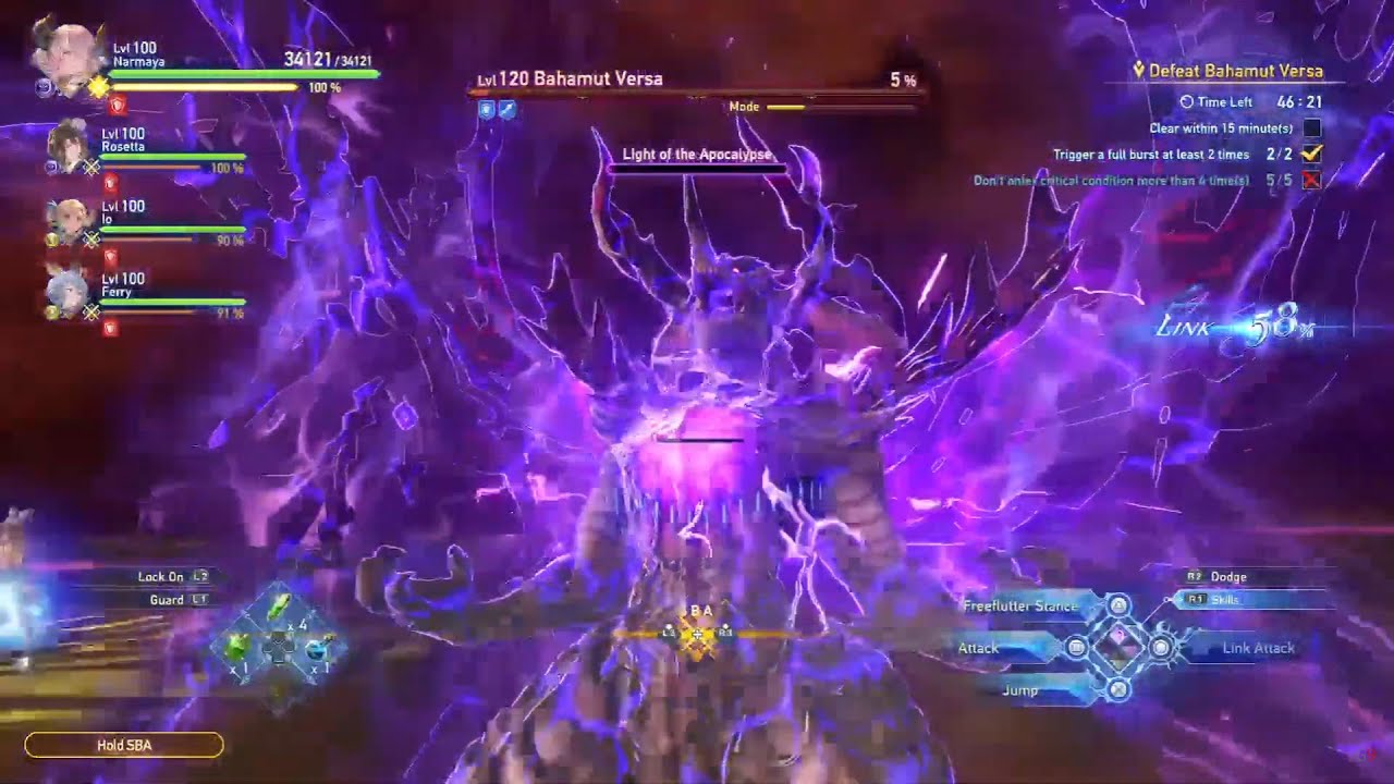 Granblue Fantasy Relink Vol.19 Bahamut Versa - YouTube