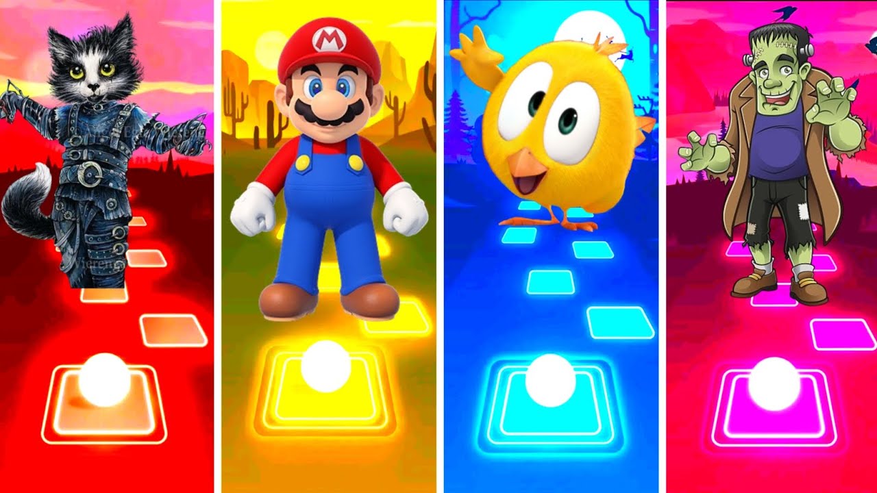 Cartoon Cat 🆚️ Super Mario 🆚️ Where's chicky 🆚️ Zombi exe 🎶 Who is Best ...