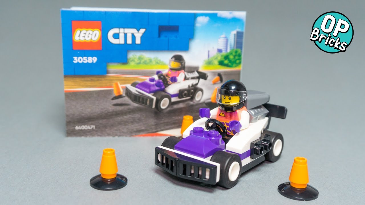 Wir bauen das LEGO City Go-Kart aus dem Polybag 30589 Rennwagen - YouTube