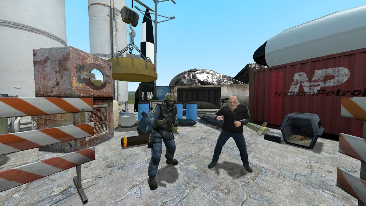 gmod sandbox: very normal people make scenes - YouTube