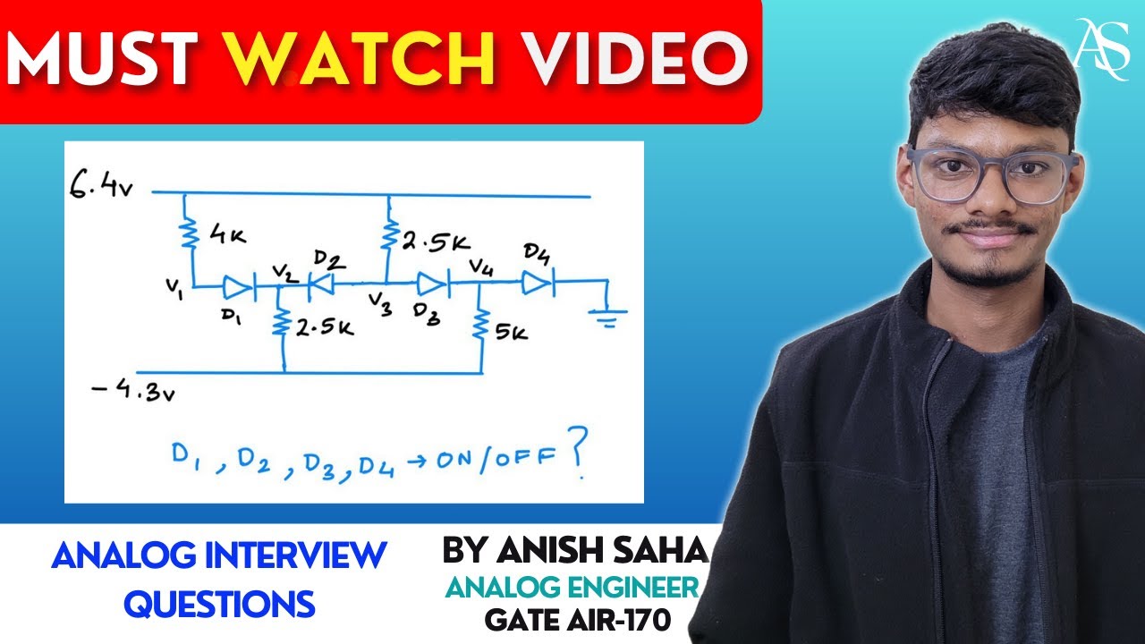 MOST Important Questions On Diode Circuits || Analog Electronics ...