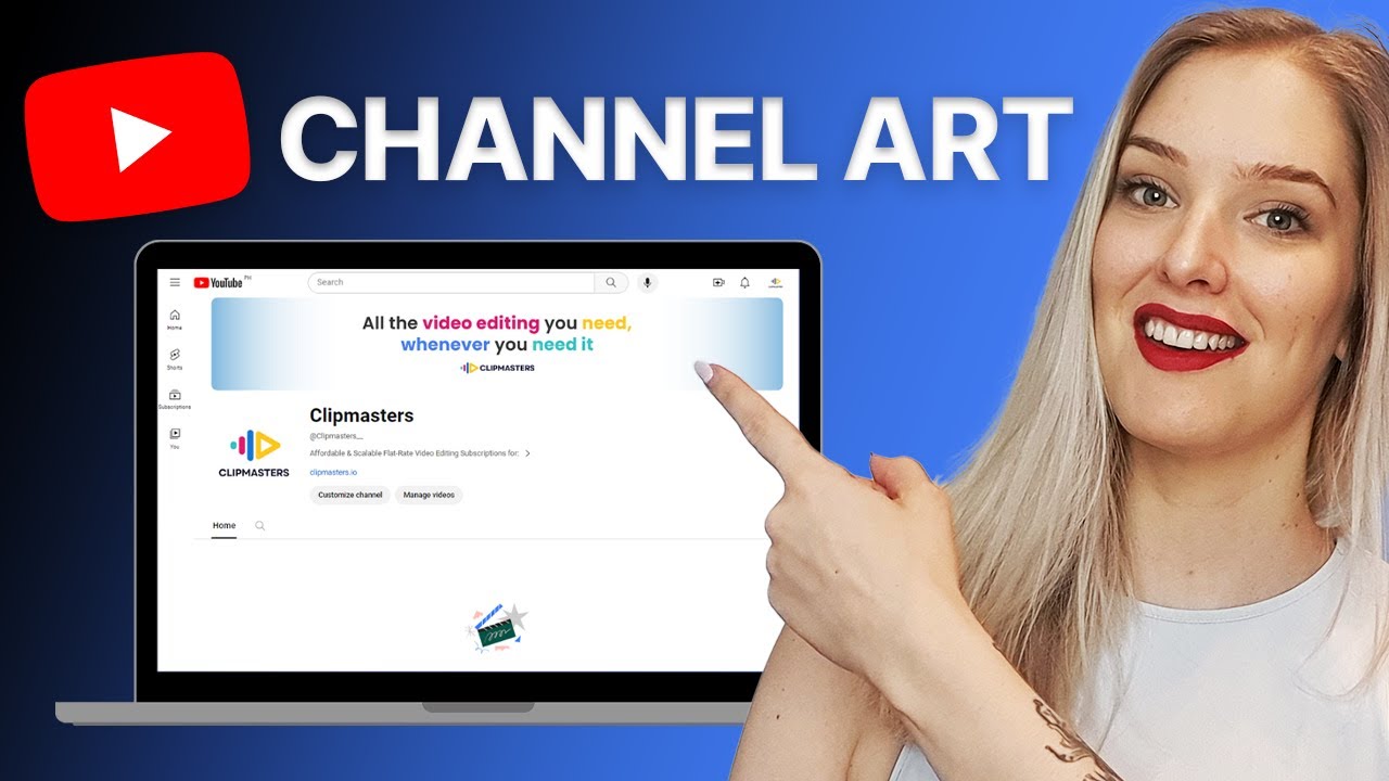 How to Upload YouTube Channel Art ( Desktop & Mobile ) - YouTube