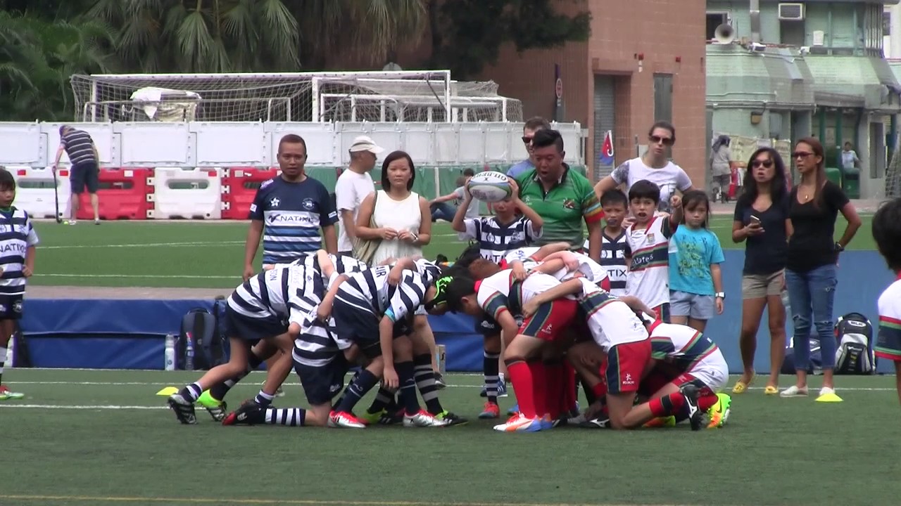 2016.11.20 Sandy Bay RFC Mini-Rugby Festival U12 HKU4 vs HKFC4 - YouTube