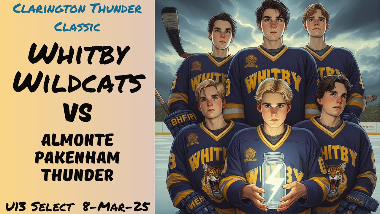 U13 Whitby Wildcats vs Almonte Pakenham Thunder - YouTube