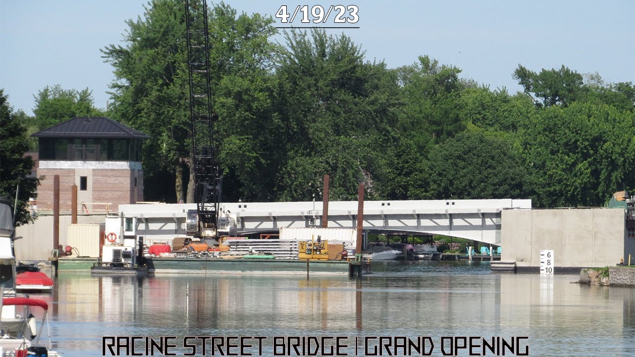 Menasha Racine Street Bridge GRAND OPENING Ceremony 04-19-23 - YouTube