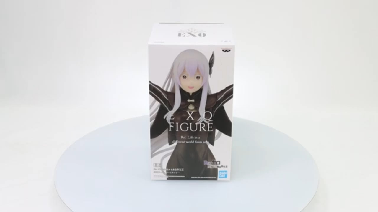 ReZero EXQ Echidna Prize Figure Box Video - YouTube
