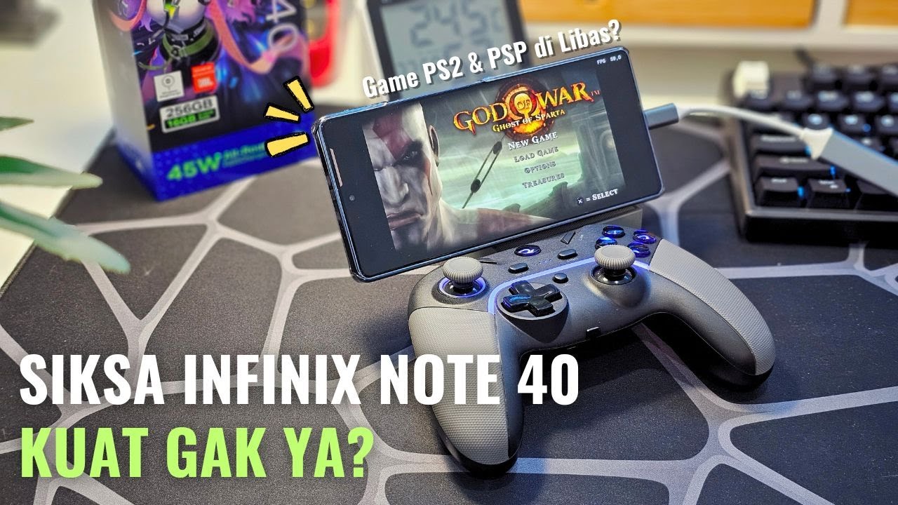 MAIN GAME PSP DAN PS2 DI INFINIX NOTE 40 MARI KITA SIKSA - YouTube