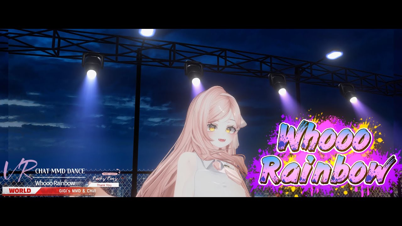 Whooo Rainbow [ VRCHAT MMD DANCE ] - YouTube