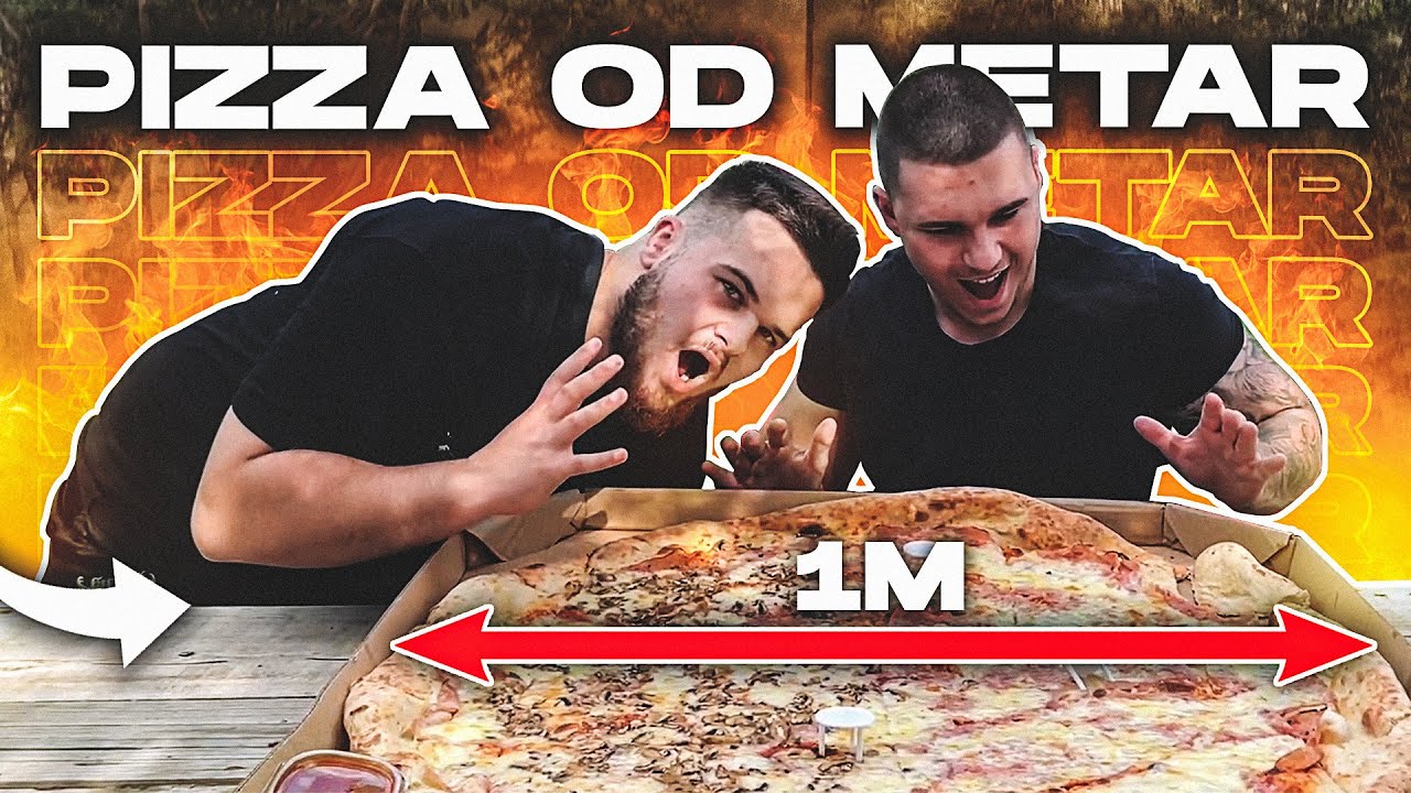 Bibi Ždere - Pizza od skoro metar w/Maminjo - YouTube