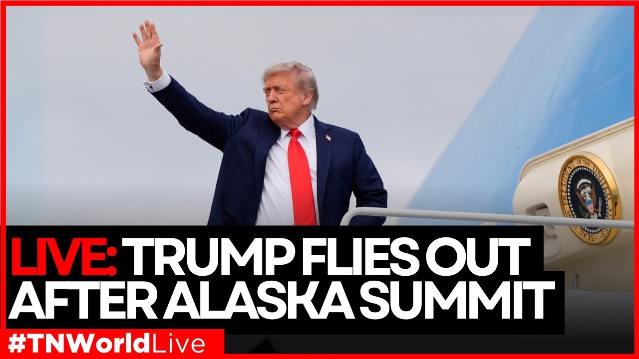 PUTIN TRUMP MEETING LIVE | Trump Departs Alaska After High-Stakes ...