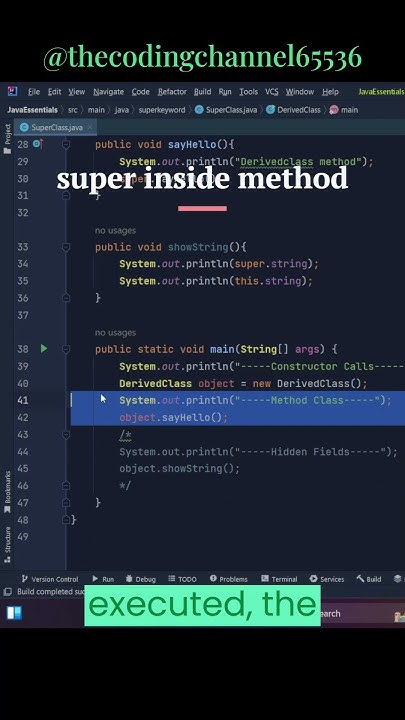 Super keyword in Java | Java For Interview | #shortsvideo #shortsfeed #programming #engineering ...