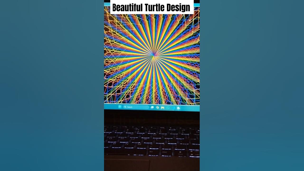 Beautiful Turtle Design Beautiful Python Pythonturtle Trending