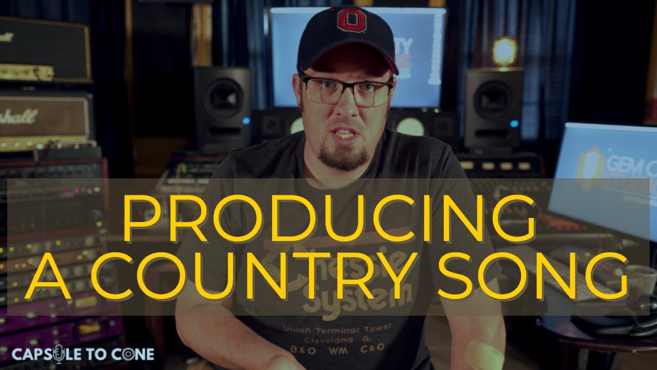 Producing a Country Song Start to Finish Part 1 - Recording Great ...