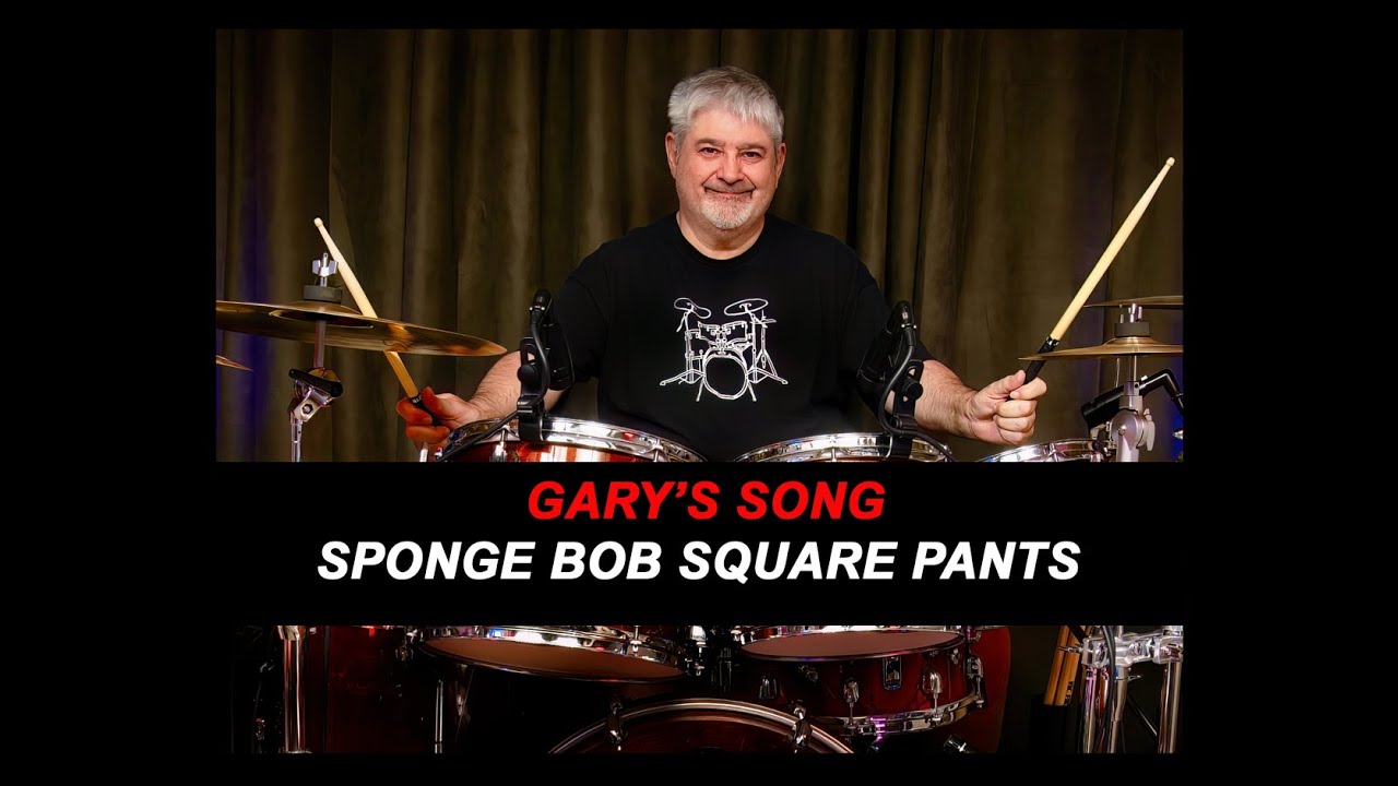 SPONGEBOB - GARY'S SONG - SPONGEBOB MOVIE - DRUM COVER - YouTube