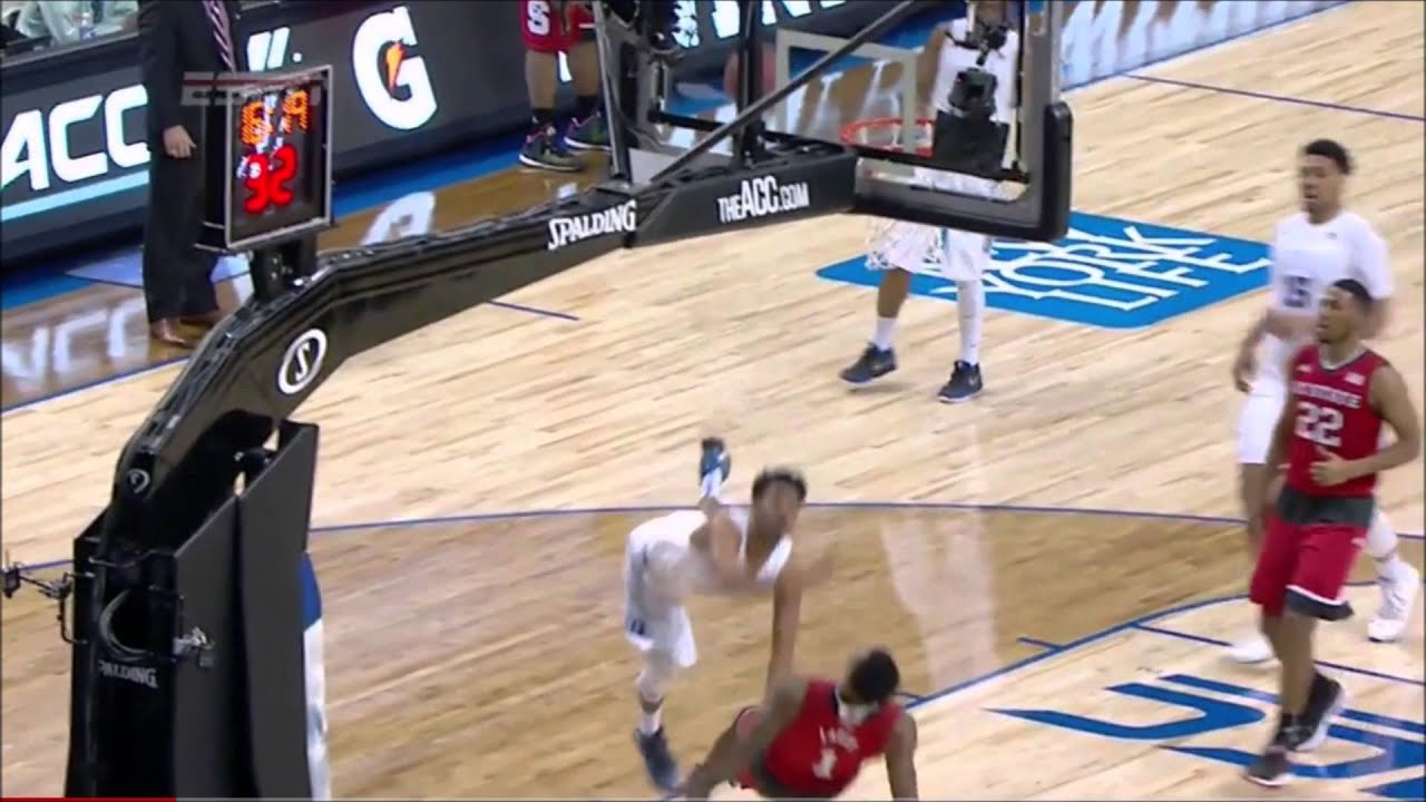 NC State vs Duke Transition Block Charge - YouTube