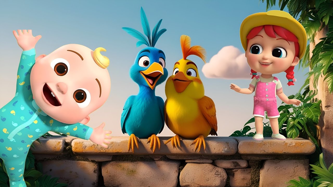 Two Little Ducky Birds | Nursery Rhymes & Kids Songs | New Version 2025 ...