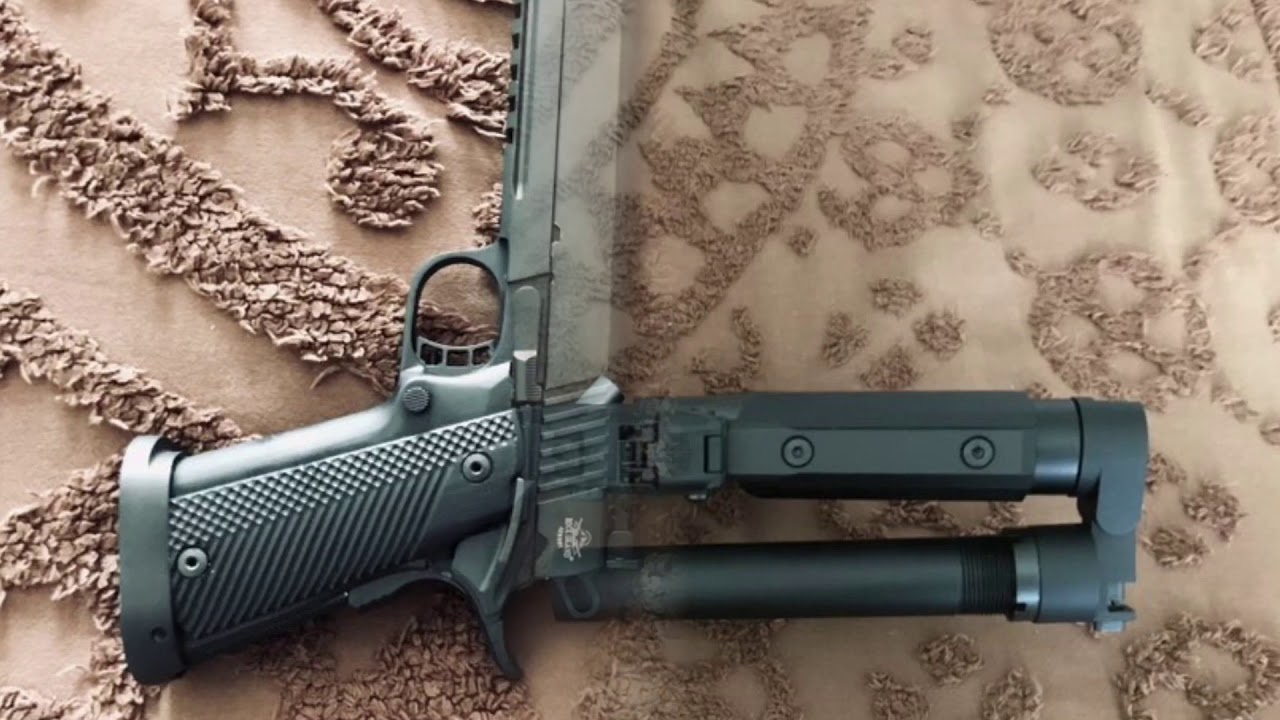 GLOCK 9X25 Dillon Carbine Project - YouTube
