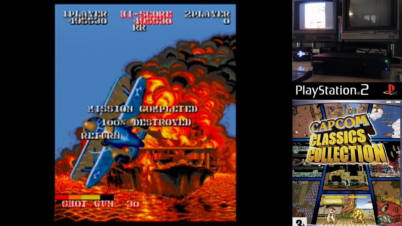 1943 Kai (Capcom Classics) [PS2] 1,147,160 🛩️ - YouTube