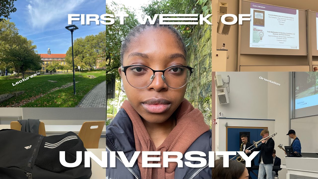 FIRST WEEK OF UNIVERSITY IN GERMANY 🇩🇪 - YouTube