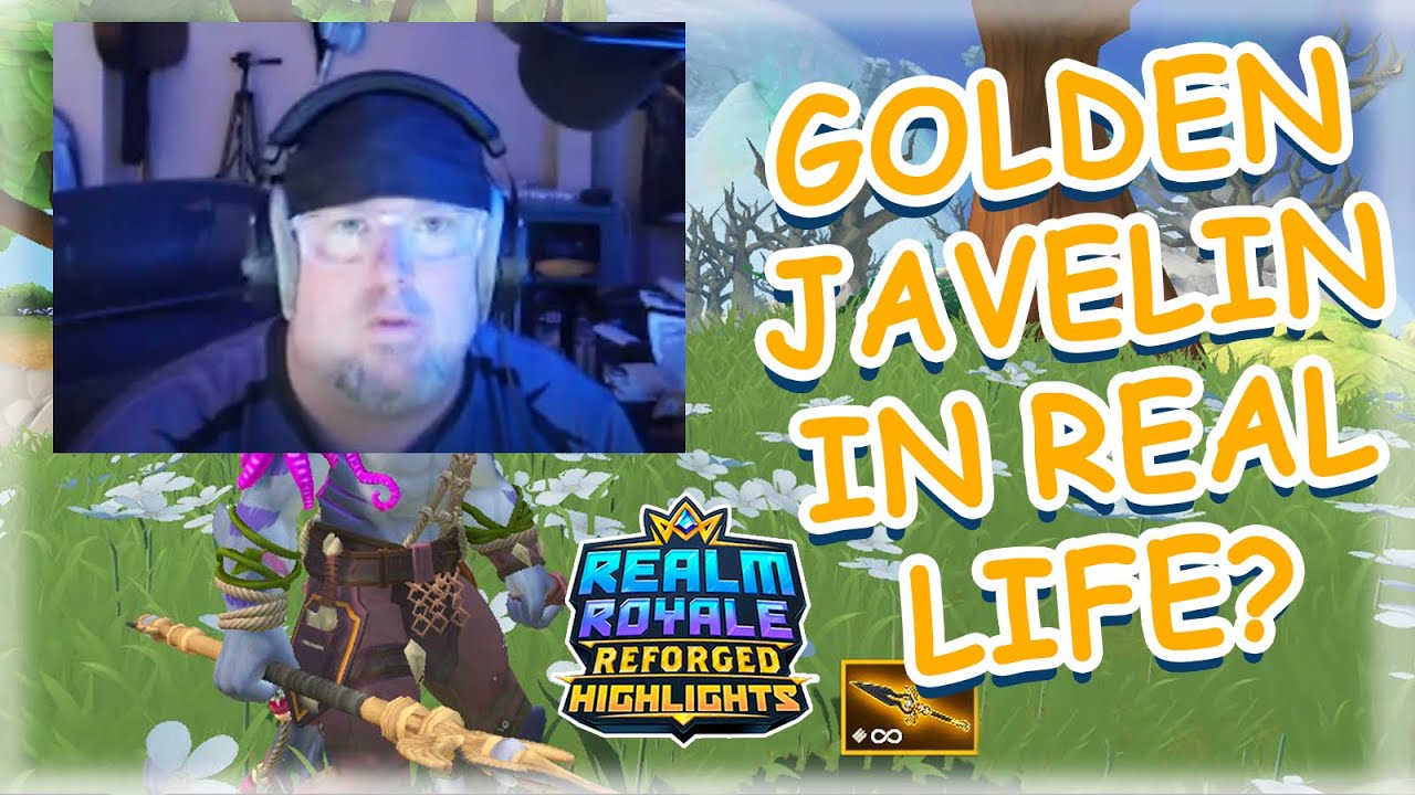 Golden Javelin in Real Life? #192/ Realm Royale Reforged Highlights ...
