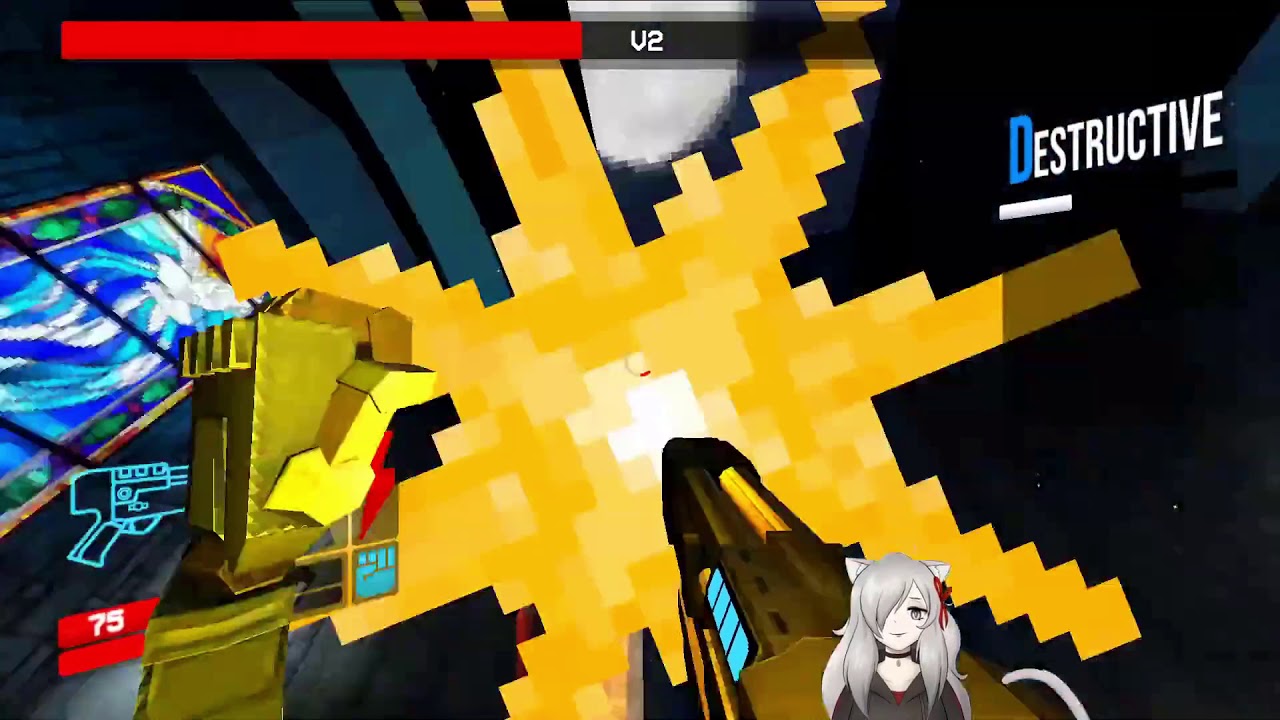 [ULTRAKILL] V2 Boss Fight P Rank Violent - YouTube