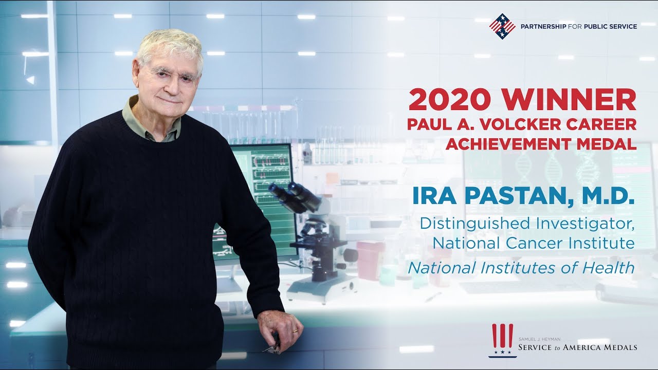 #Sammies2020 Paul A. Volcker Career Achievement Medal: Dr. Ira Pastan ...
