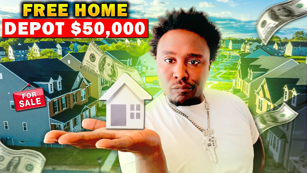 I GOT $50,000 FREE FROM HOME DEPOT - YouTube