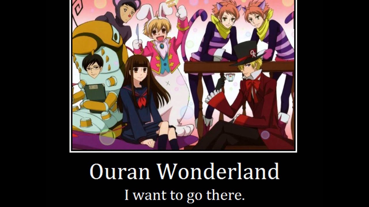 Ouran Highschool Host Club Motivational Posters XD - YouTube