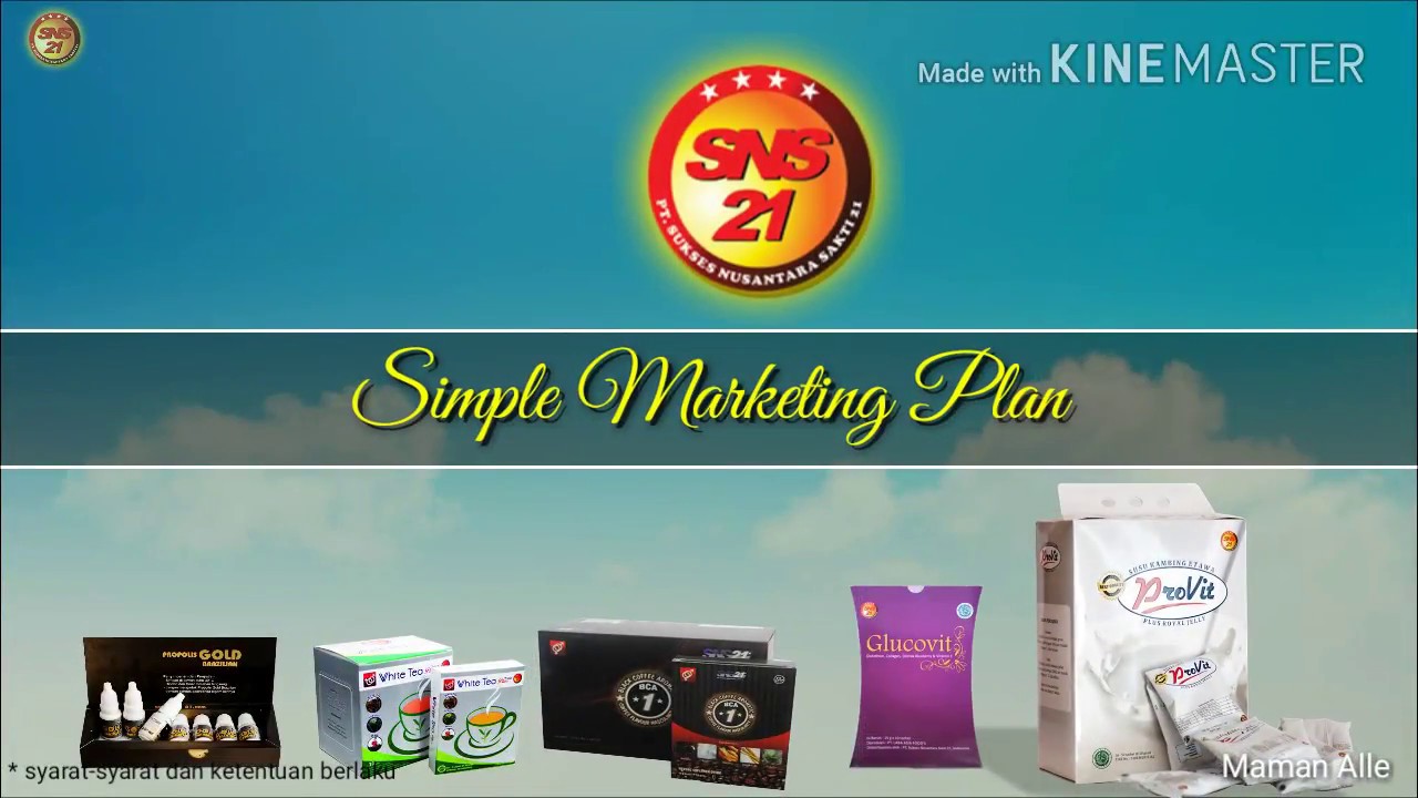 Marketing plan PT. SNS 21 ( SIMPLE ) - YouTube