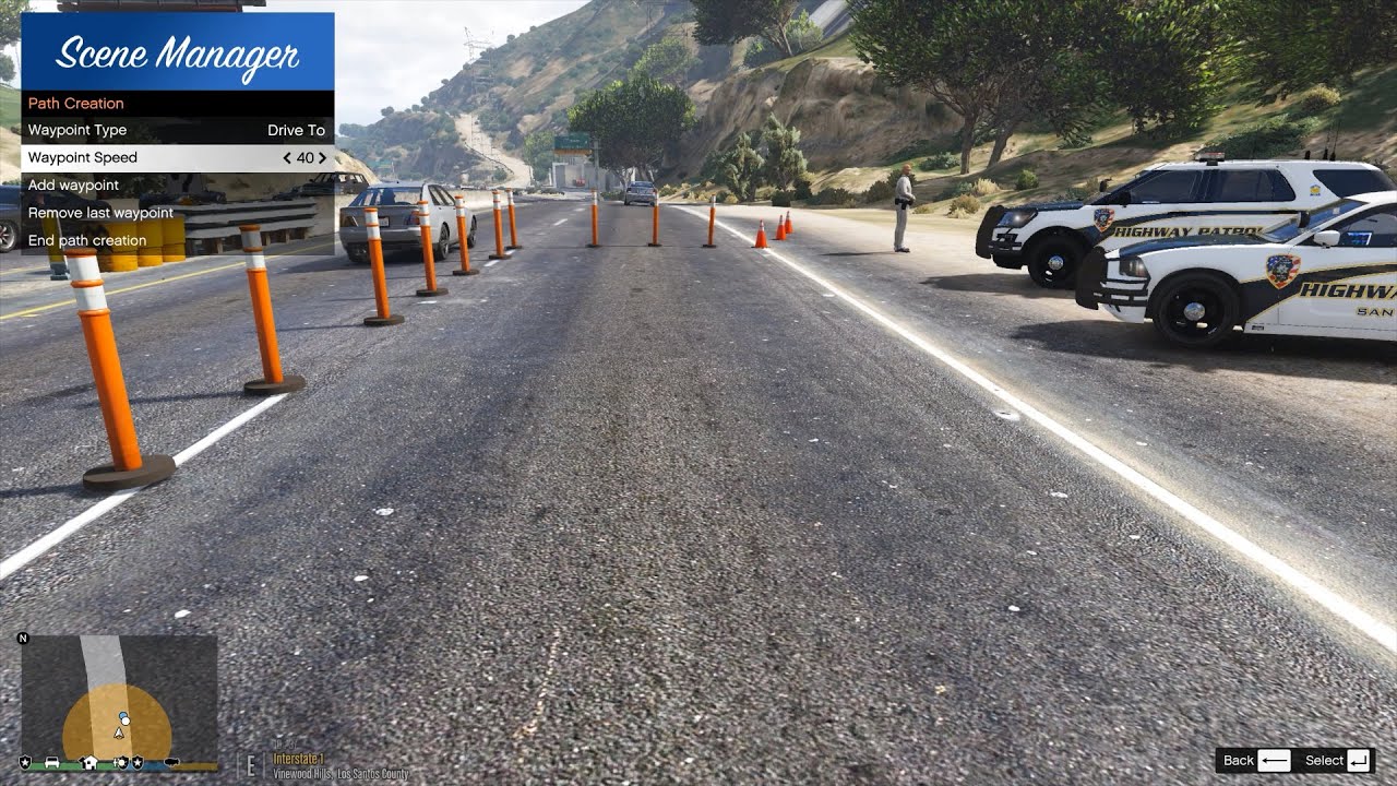 Lập chốt kiểm tra xe với scene manager [Hướng dẫn mod LSPDFR #9] - YouTube