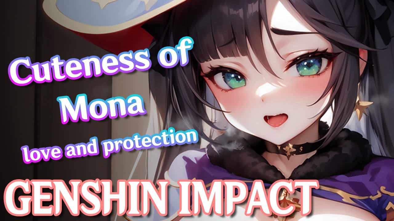 【GenshinImpact Appreciation】Interpret the cuteness of Mona, worthy of ...