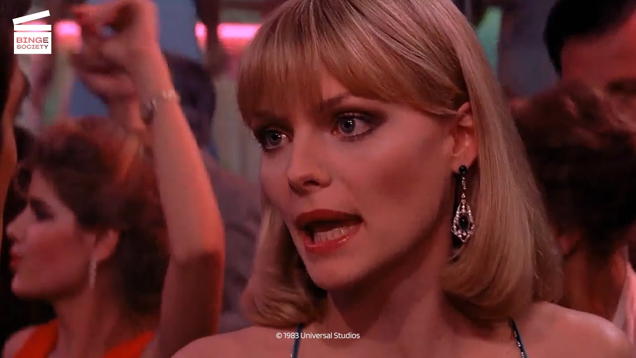 Scarface : Tony drague Elvira CLIP HD - YouTube
