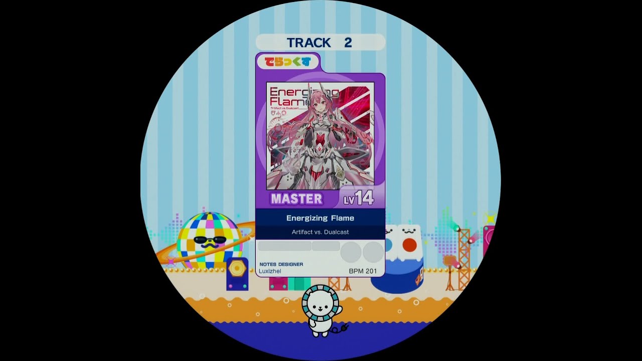 【譜面確認用】Energizing Flame MASTER【maimaiでらっくす外部出力】 - YouTube