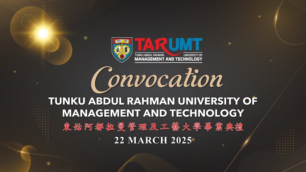 [LIVE] TAR UMT Convocation – 22 March 2025 (Session 2) - YouTube