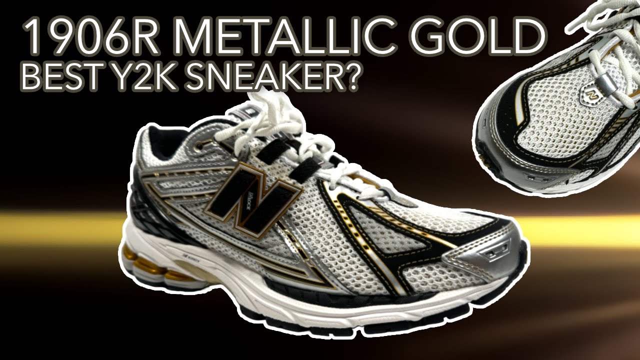2024 New Balance 1906R Metallic Gold Review & On Feet - YouTube