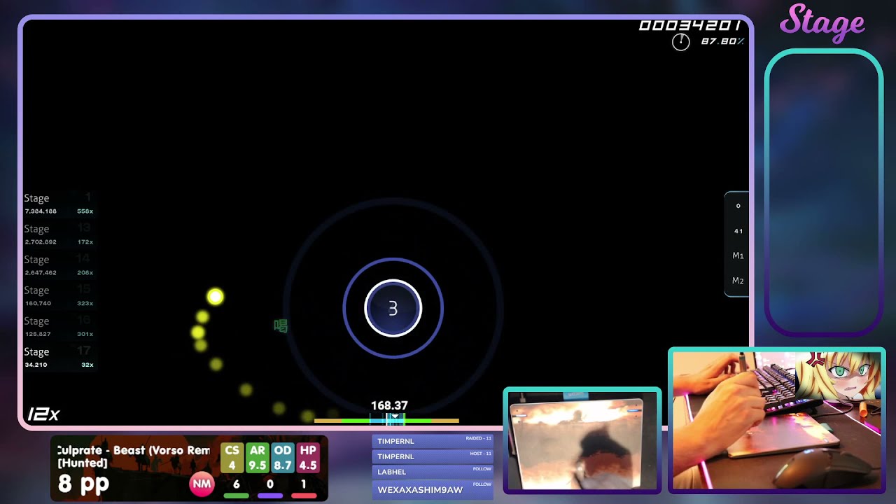 4 digits knows how to cursor dance - YouTube