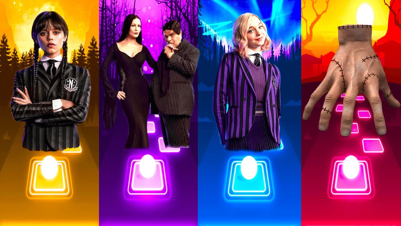 Wednesday Addams vs Addams Family vs Emma Myers (Enid Sinclair) vs ...