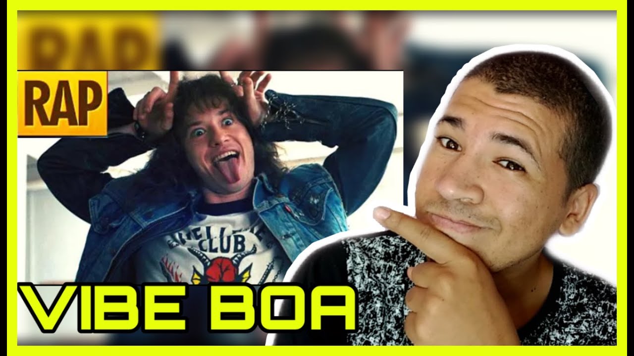 REACT o herói de hawkins-rap do eddie munson (Stranger Things) - YouTube