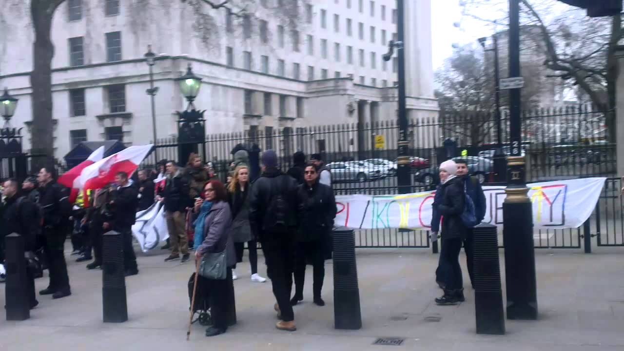 Polish Protest Against Discrimination London 24/2/2014 - YouTube