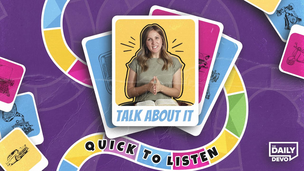 Quick to Listen | Daily Devo Bible Study - YouTube