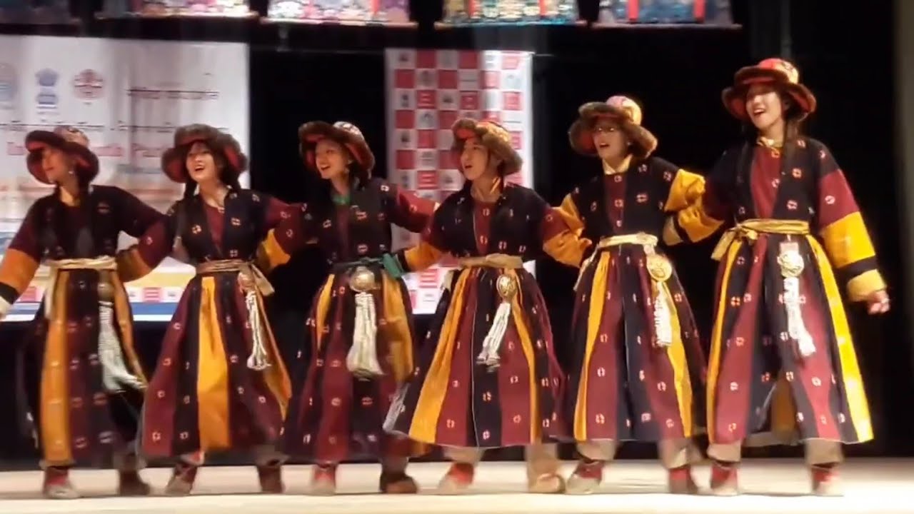 Jabro traditional dance of changthang|nomadic dance - YouTube