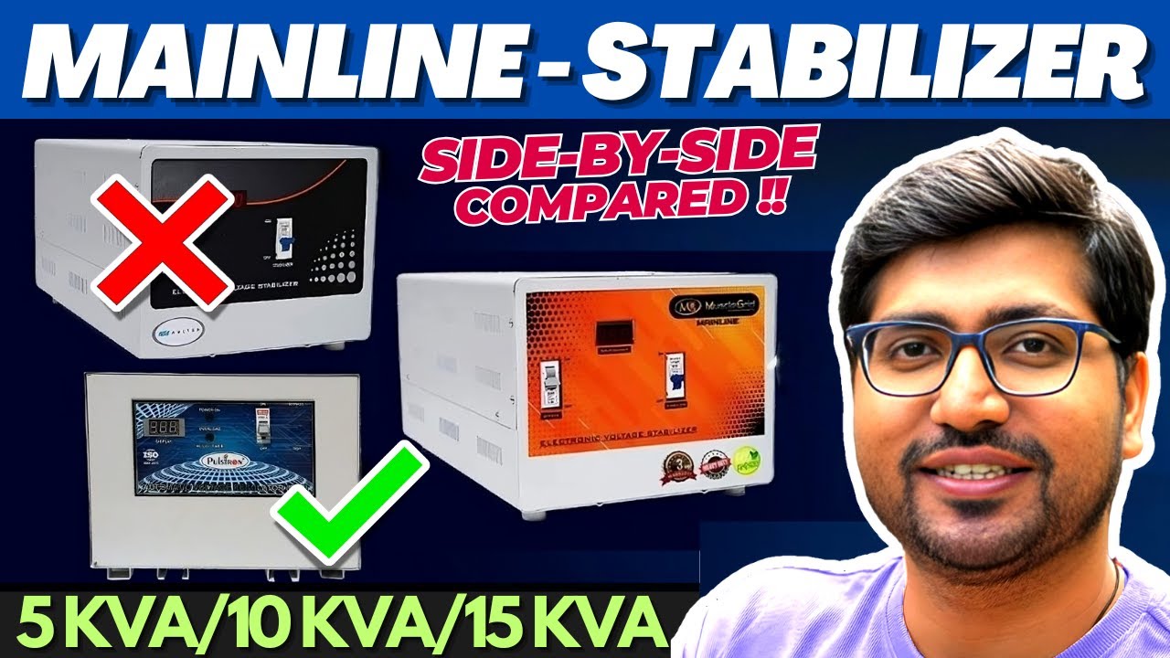 Best Mainline Stabilizer 2025⚡Heavy Duty Voltage Stabilizer for Home ...