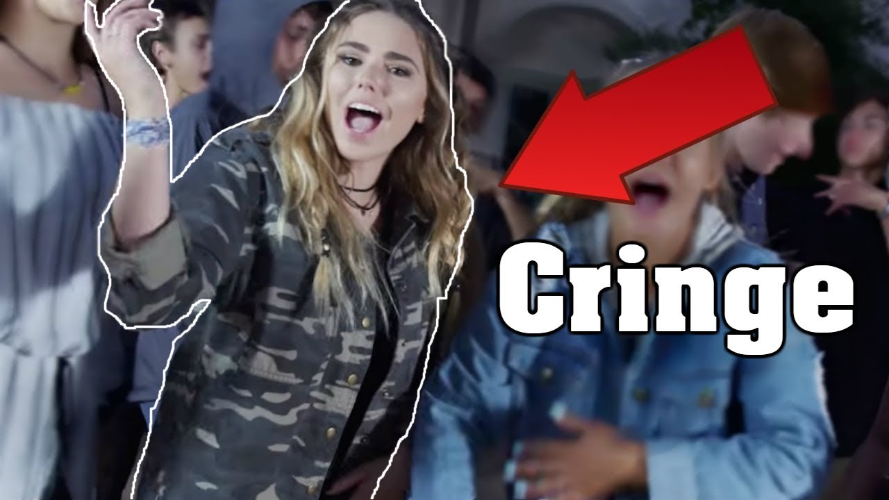 CRINGY RICH GIRL MAKES TERRIBLE RAP SONG - YouTube
