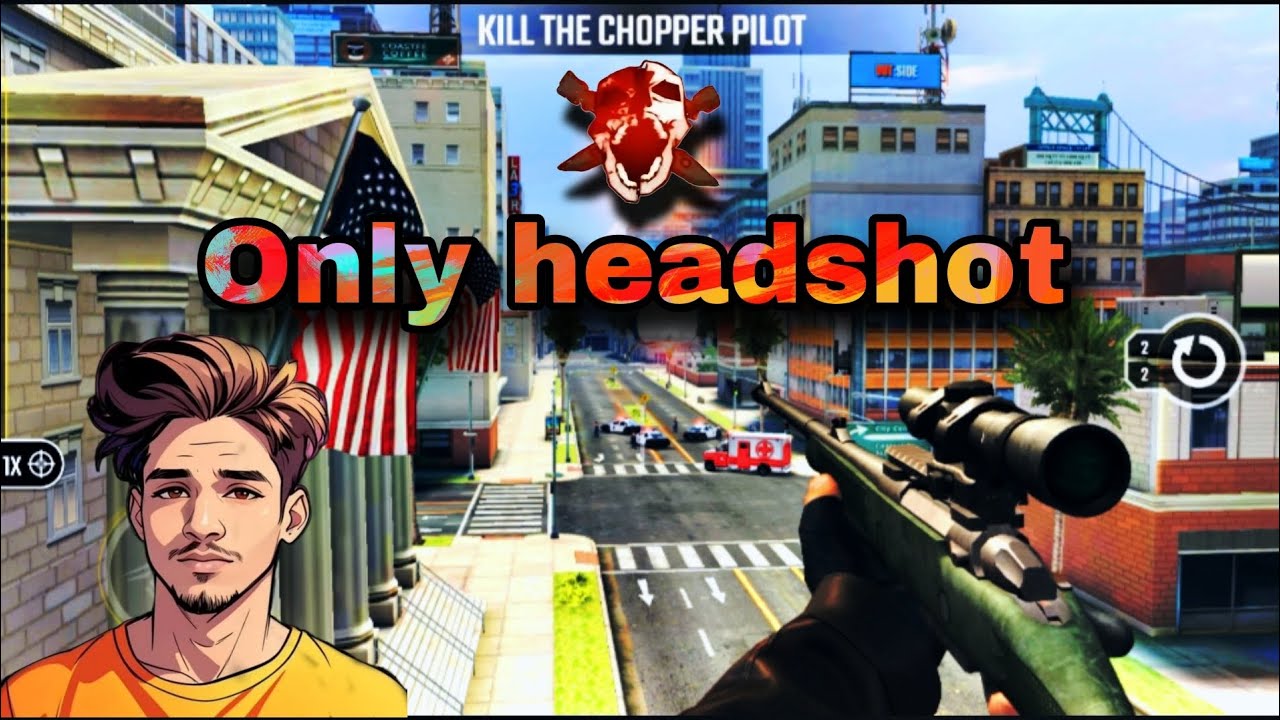 Only headshot this game #headshot #gun #gameplay #games - YouTube