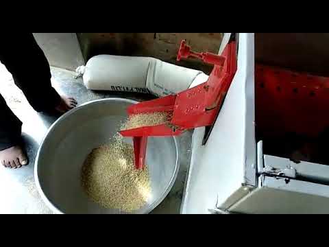 Annapurna rice machine demo in rice 2018 - YouTube