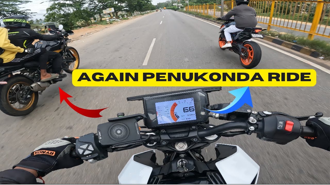 Once Again Ride For Kolar To Penukonda Fort | with 3 bikes 🏍️ | Sunday ...