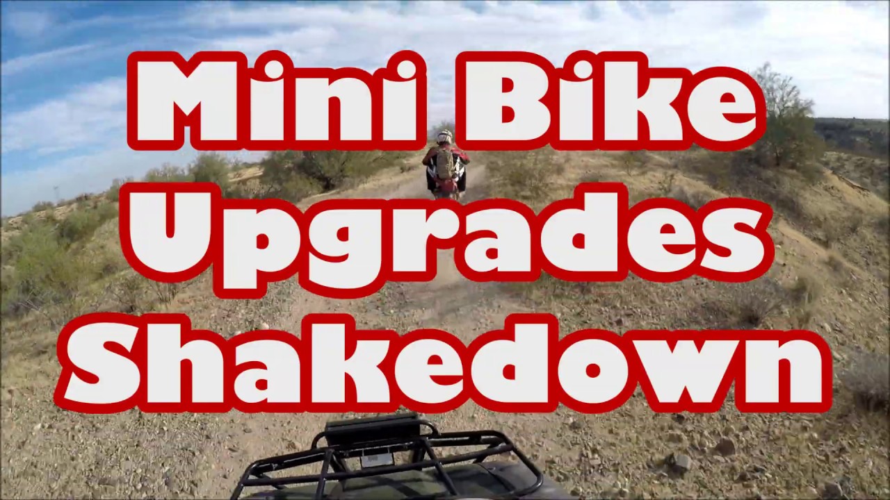 Mini Bike Shakedown 🎇 THE TEST RIDE 🎇 Baja MB200 Desert Sand Trails 🌵 ...