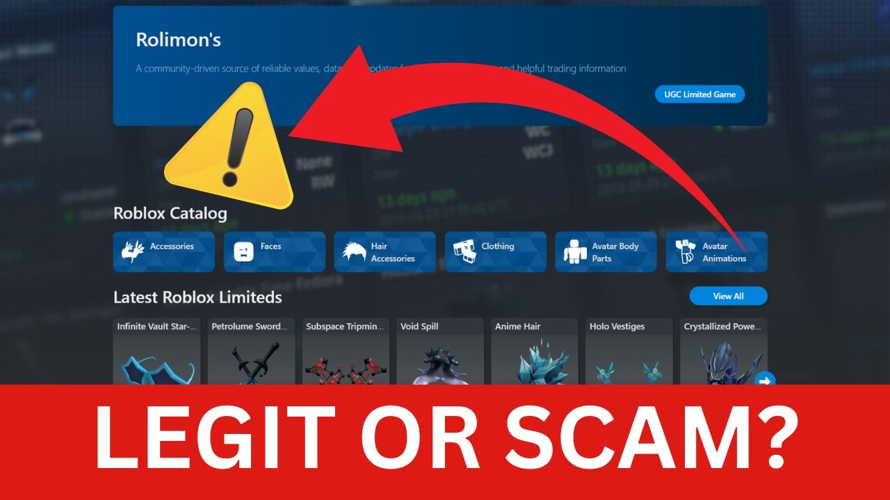 Rolimons Review - Legit or Scam Platform? - YouTube